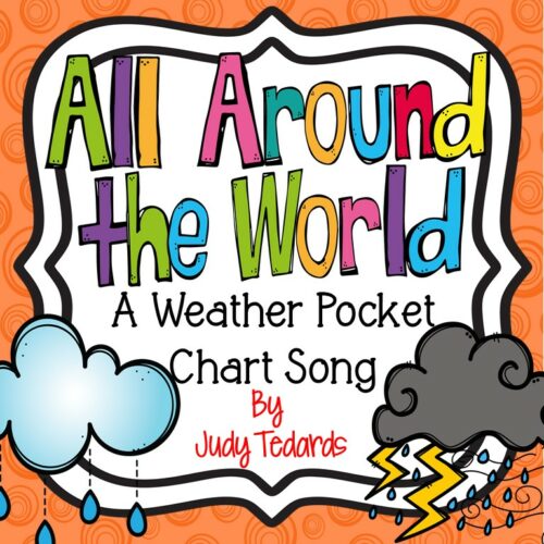 All Around the World {Pocket Chart Song} | Made By Teachers