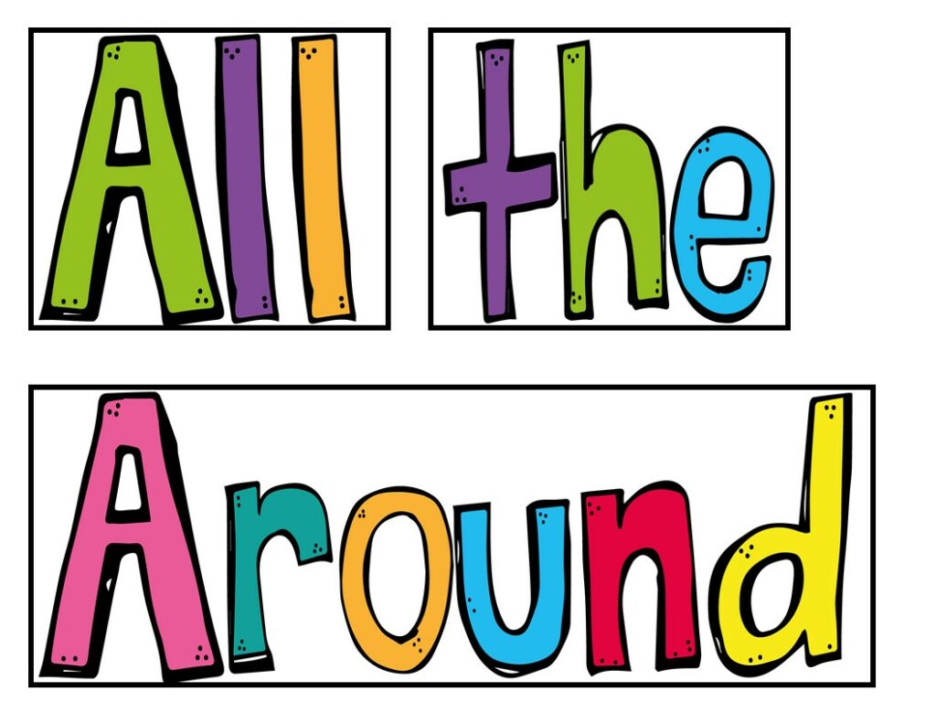 All Around the World {Pocket Chart Song} - Made By Teachers