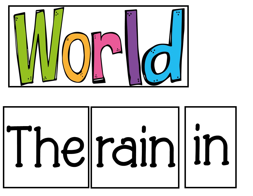 All Around the World {Pocket Chart Song} | Made By Teachers