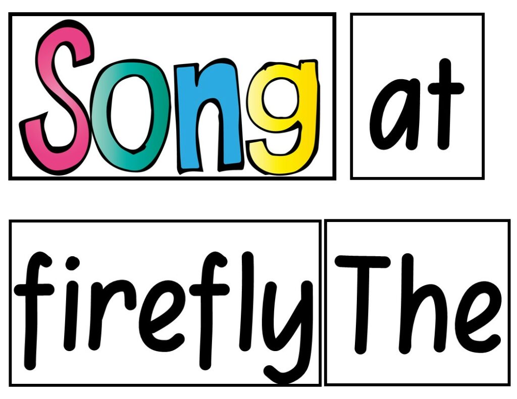 The Insect Song {Pocket Chart Song} | Made By Teachers