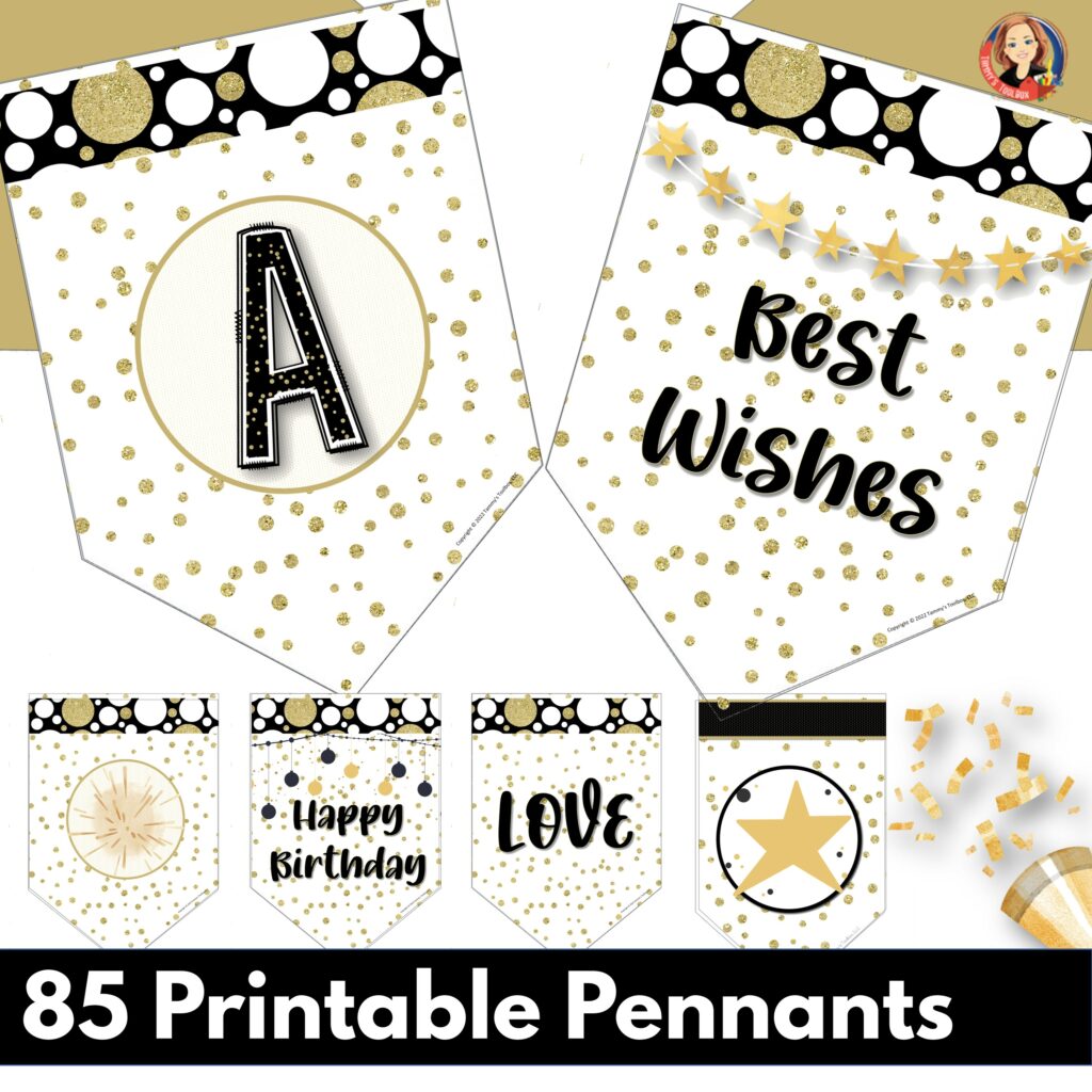 Classroom Decor Custom Banners and Party Pennants | Made By Teachers