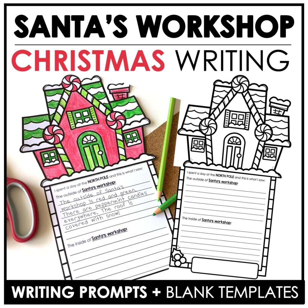 Christmas Descriptive Writing | Santa's Workshop Writing + Craft ...