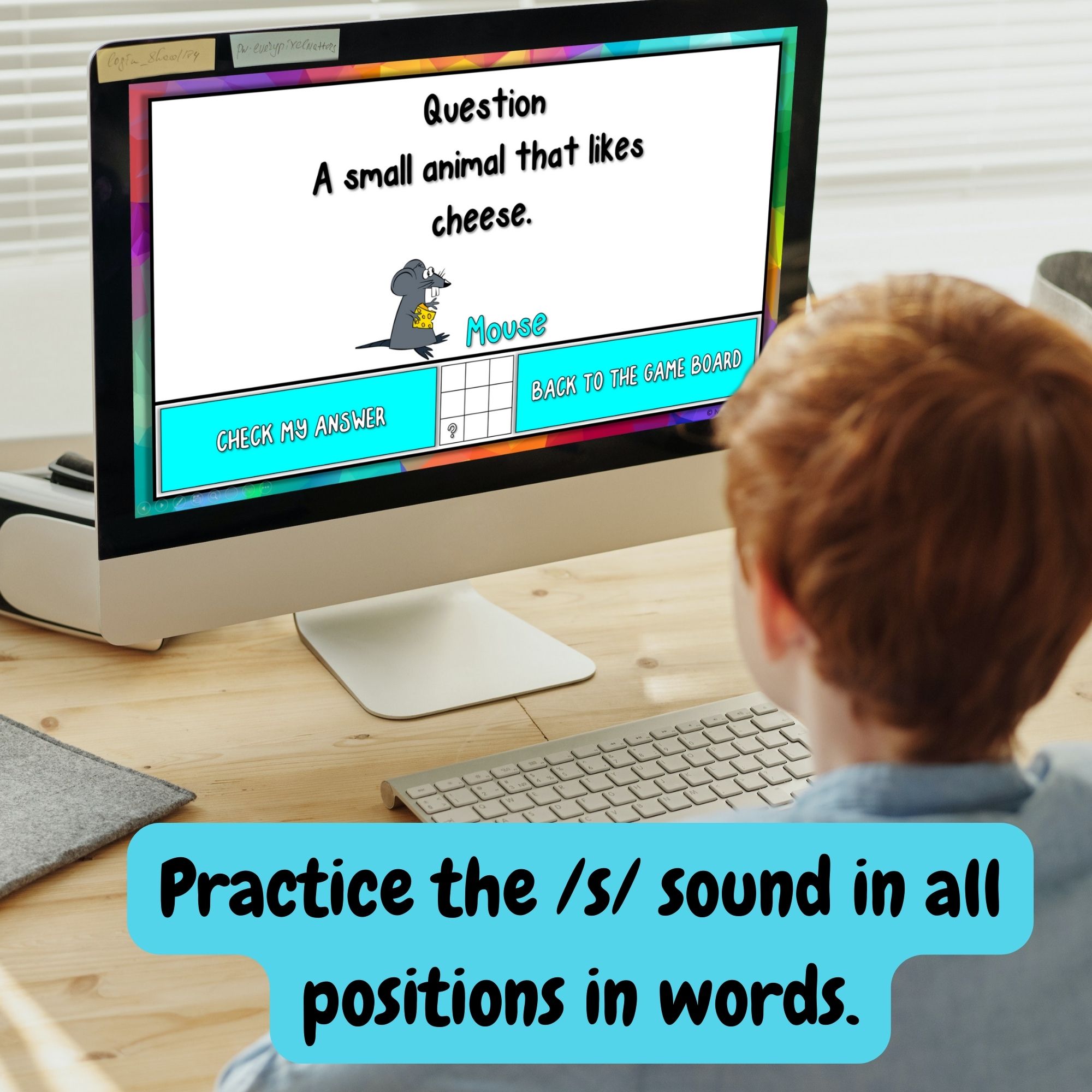 Speech Therapy Articulation S Tic Tac Toe PowerPoint Game | Made By ...