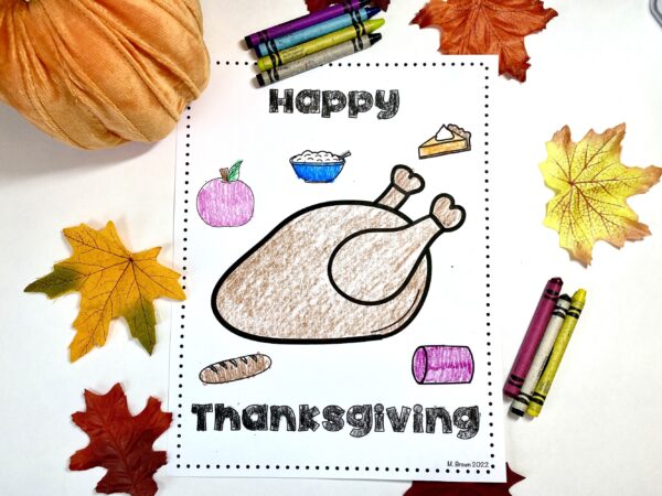 FREE Thanksgiving Coloring Pages | Made By Teachers