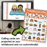 THANKSGIVING Bingo Game for Powerpoint | Made By Teachers