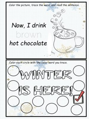 Winter is Here - Emergent Reader/ Winter Activity /December ...
