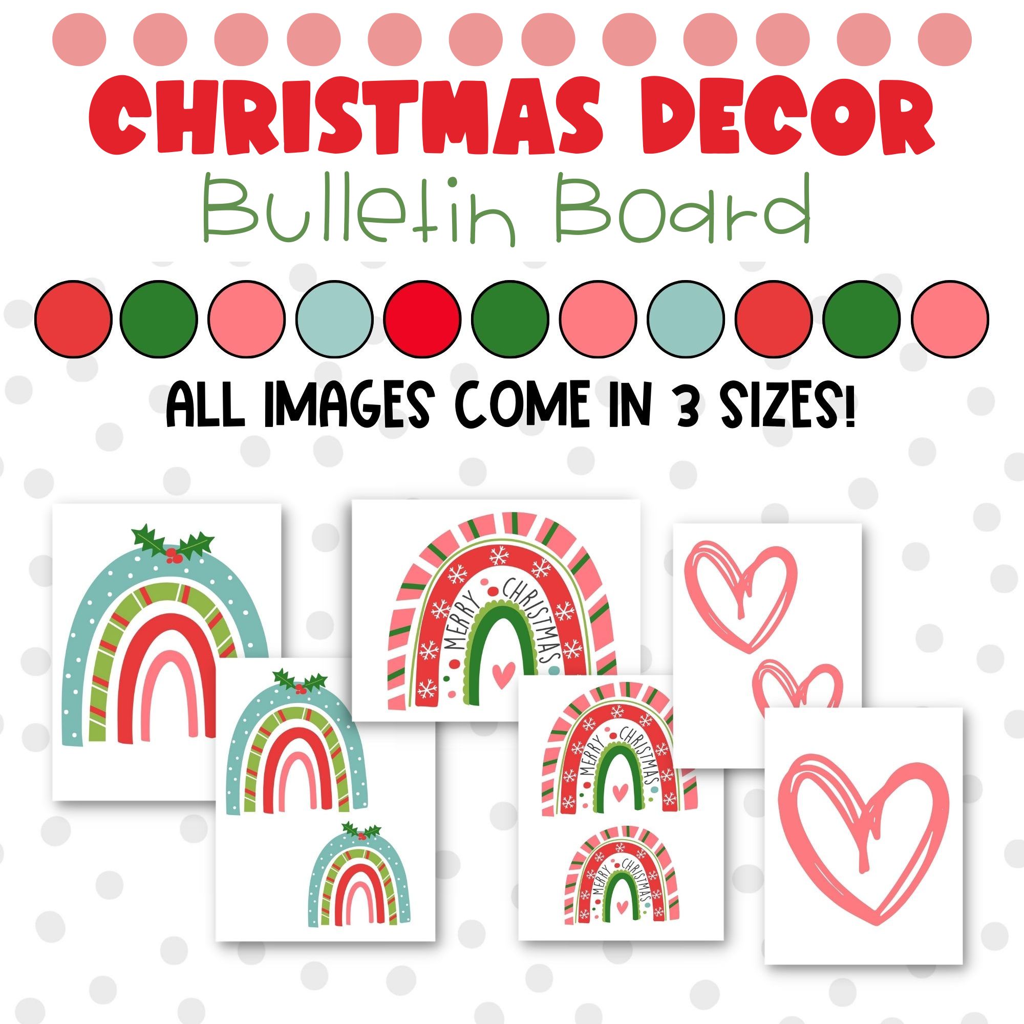 Holly Jolly Christmas Bulletin Board, Classroom Decor, and Door Decor ...