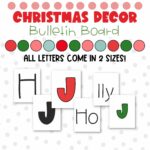 Holly Jolly Christmas Bulletin Board, Classroom Decor, and Door Decor ...