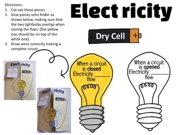 Electricity File Folder Notes With Answer Guide | Made By Teachers