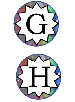 Science Vocabulary Word Wall Words with Unit Heading Pages and Letter ...