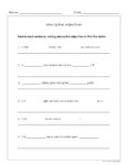 Descriptive Adjectives - Recognizing & Writing - 4 Worksheets - Grades ...
