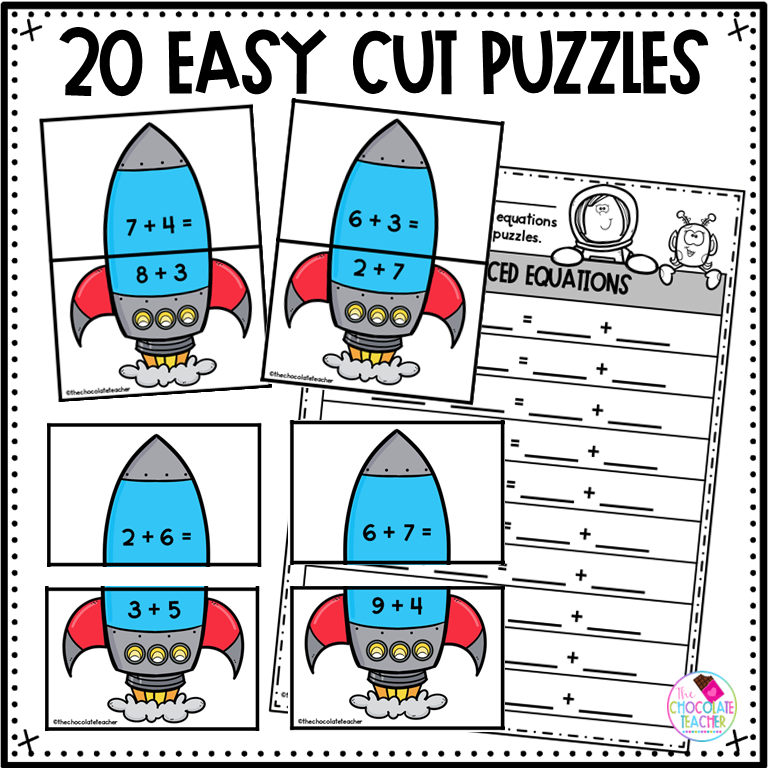 Balanced Equations - Math Puzzles - FREE | Made By Teachers