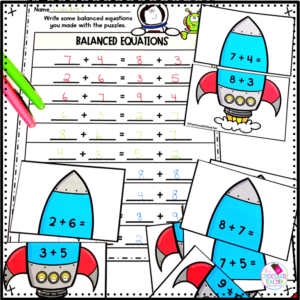 Balanced Equations - Math Puzzles - FREE | Made By Teachers
