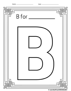 Alphabet coloring pages Uppercase Letters Worksheets | Made By Teachers
