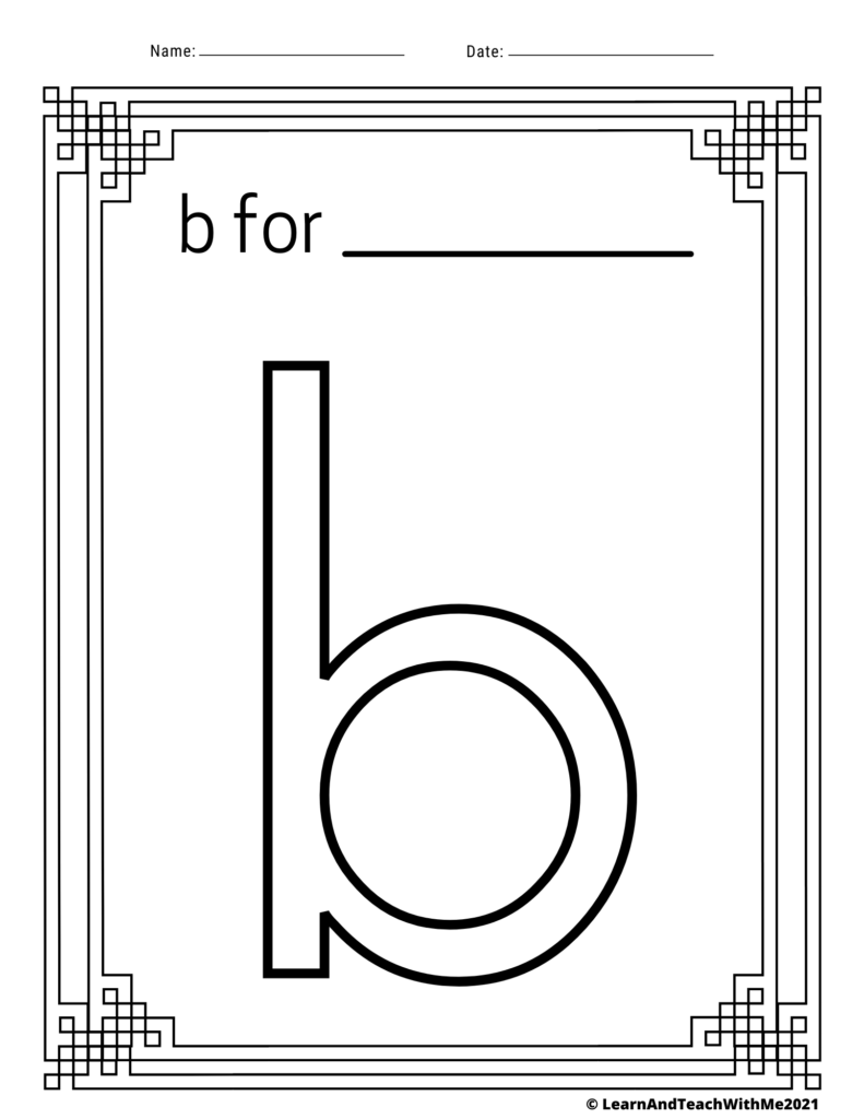 Alphabet Coloring Pages Lowercase Letters Worksheets | Made By Teachers
