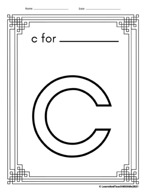 Alphabet Coloring Pages Lowercase Letters Worksheets | Made By Teachers