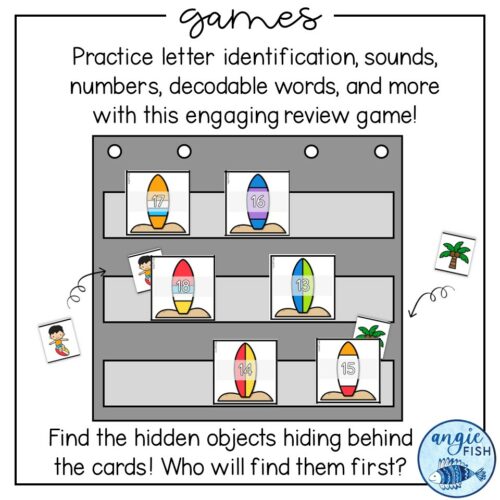 Pocket Chart Games | Pocket Chart Activities | Alphabet Hide and Seek ...