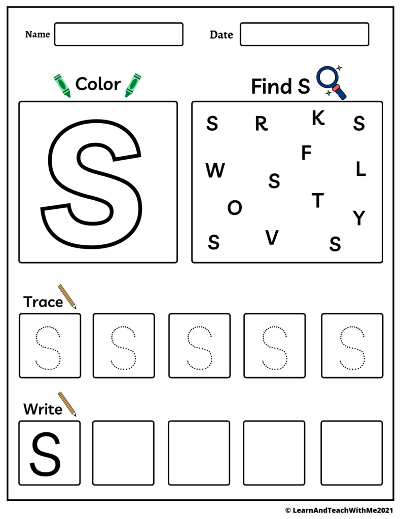 Alphabet Uppercase Letters Activity Worksheets | Made By Teachers