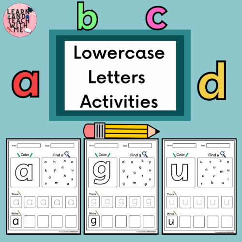 Alphabet Lowercase Letters Activity Worksheets | Made By Teachers
