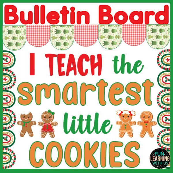 Christmas Rainbow Bulletin Board Décor | Merry Christmas December Door ...