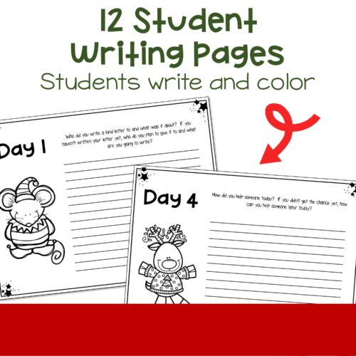 12 Days of Christmas Kindness Activity - Random Acts of Kindness for ...