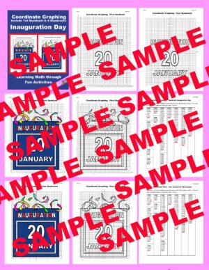 Inauguration Day Coordinate Plane Graphing: Inauguration Day | Made By ...