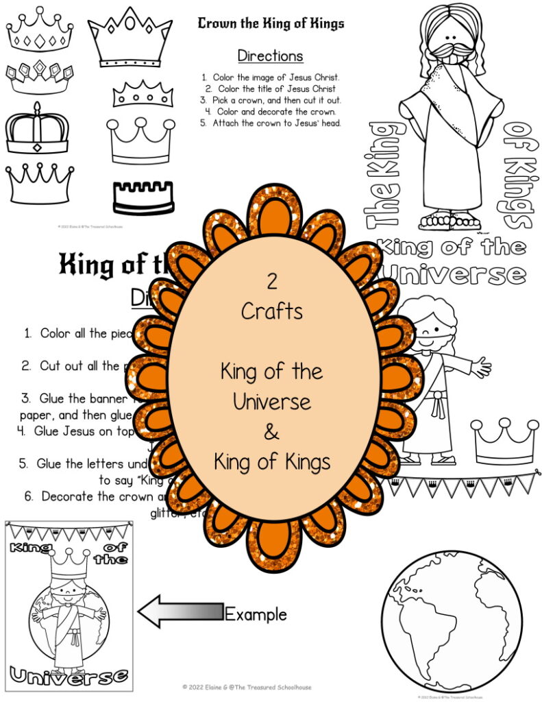 Christ the King Worksheet & Activity Pack | Made By Teachers