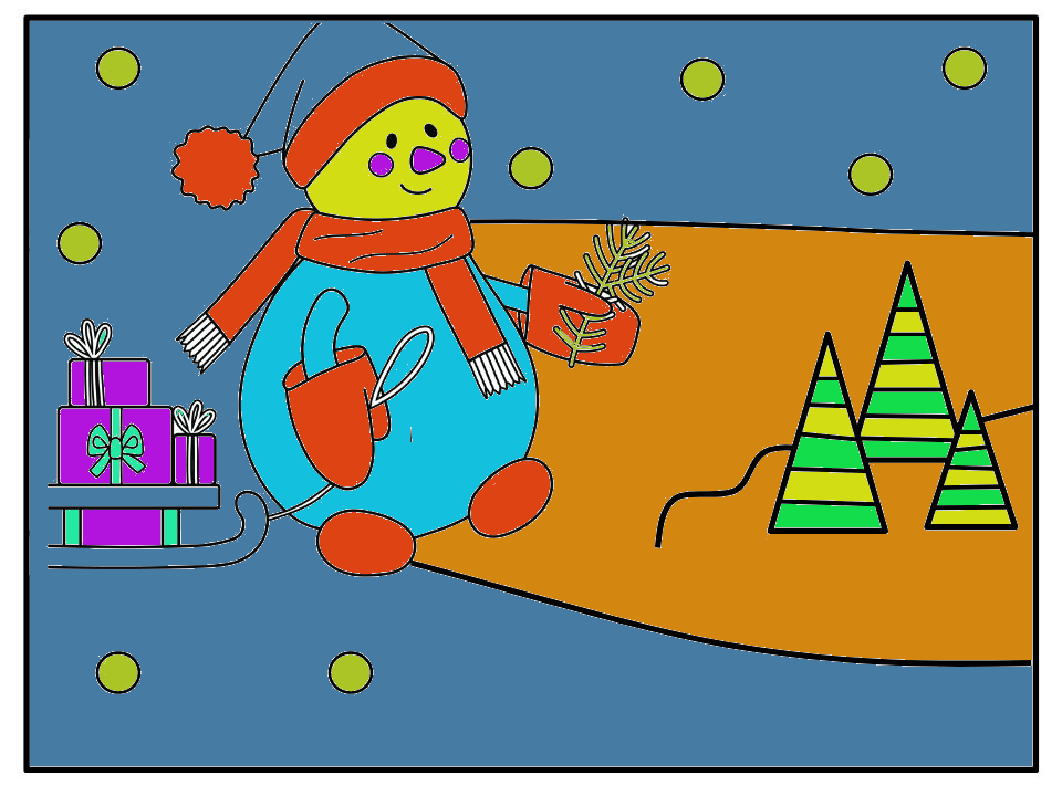 35 Winter Coloring Pages | Made By Teachers
