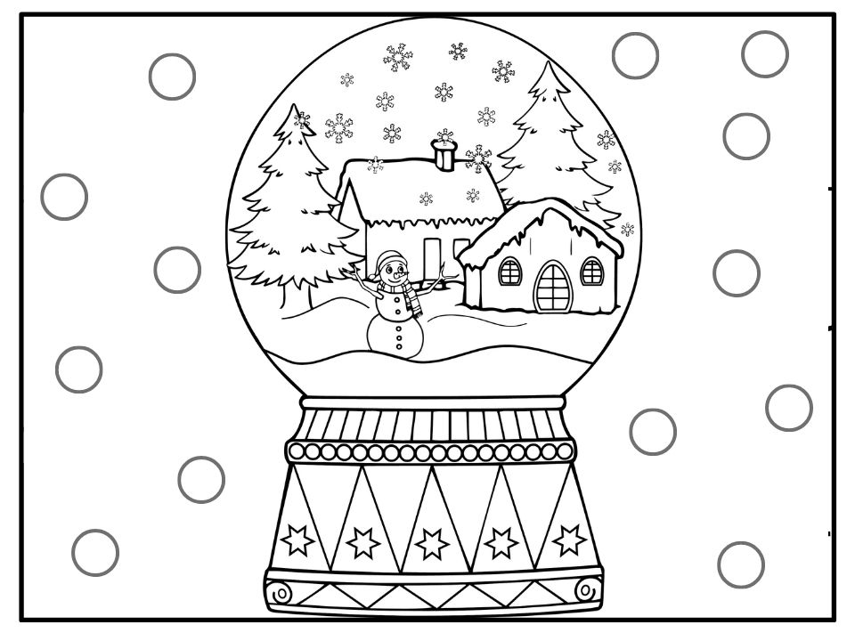 35 Winter Coloring Pages | Made By Teachers