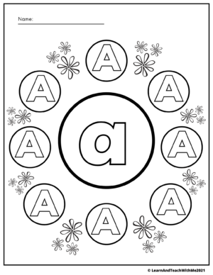 Alphabet Coloring Pages Uppercase Letters | Made By Teachers