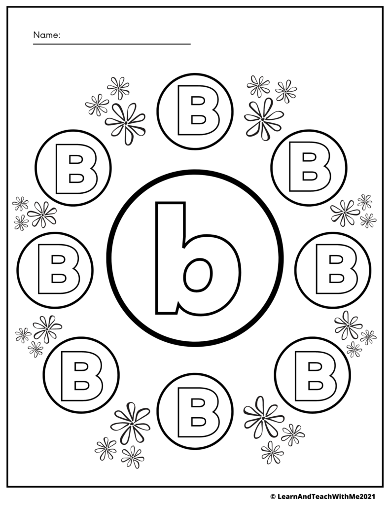 Alphabet Coloring Pages Uppercase Letters | Made By Teachers