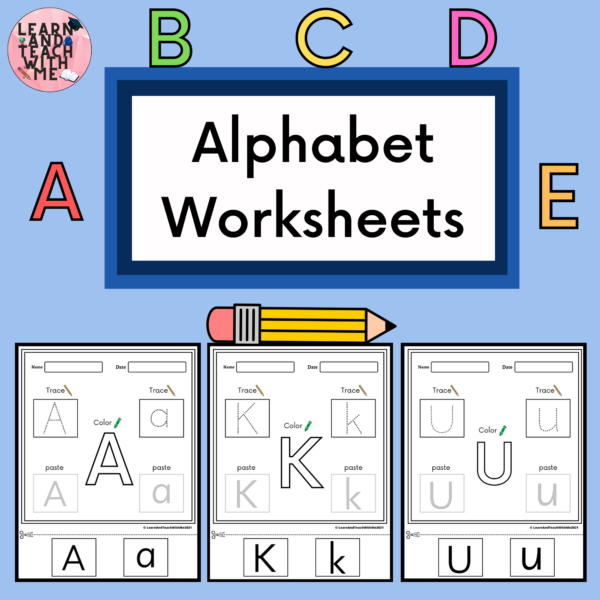 Alphabet Tracing and Writing Worksheets | Made By Teachers