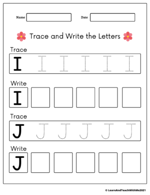 Alphabet Tracing and Writing Worksheets - Made By Teachers