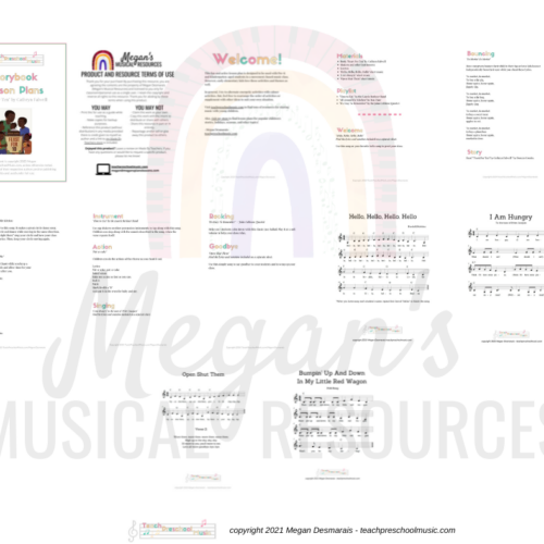 Preschool Music Lesson Plan | Feast For Ten | Music and Movement ...
