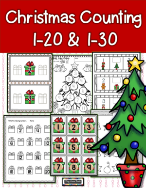 Christmas Counting 1 - 30 | Made By Teachers