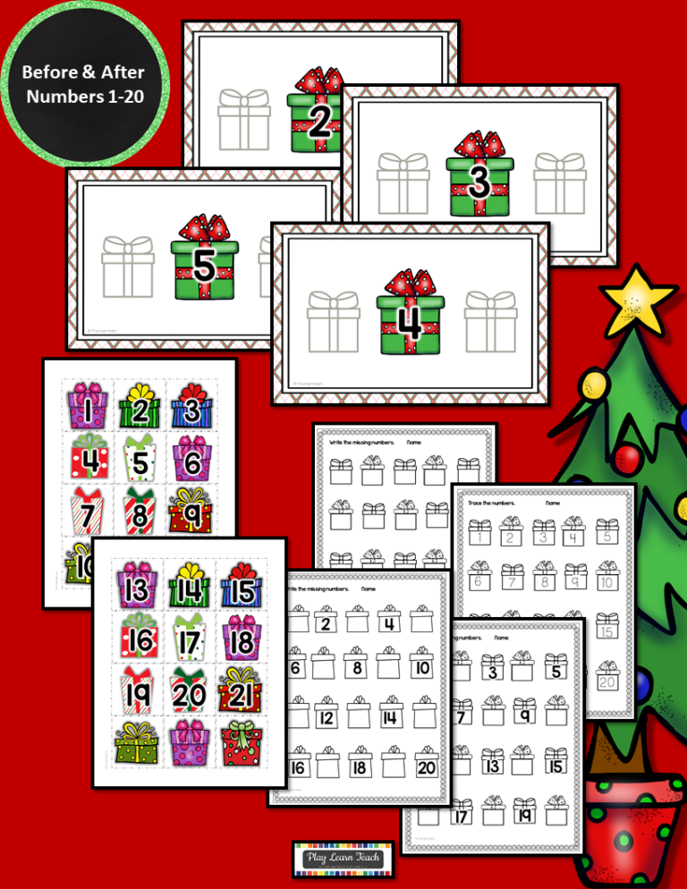 Christmas Counting 1 - 30 | Made By Teachers