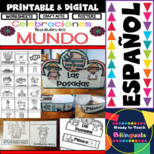 Las Posadas in Spanish - Holidays around the World - Worksheets/Crafts ...