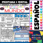 Hanukkah in Spanish - Holidays around the World - Worksheets/Crafts ...