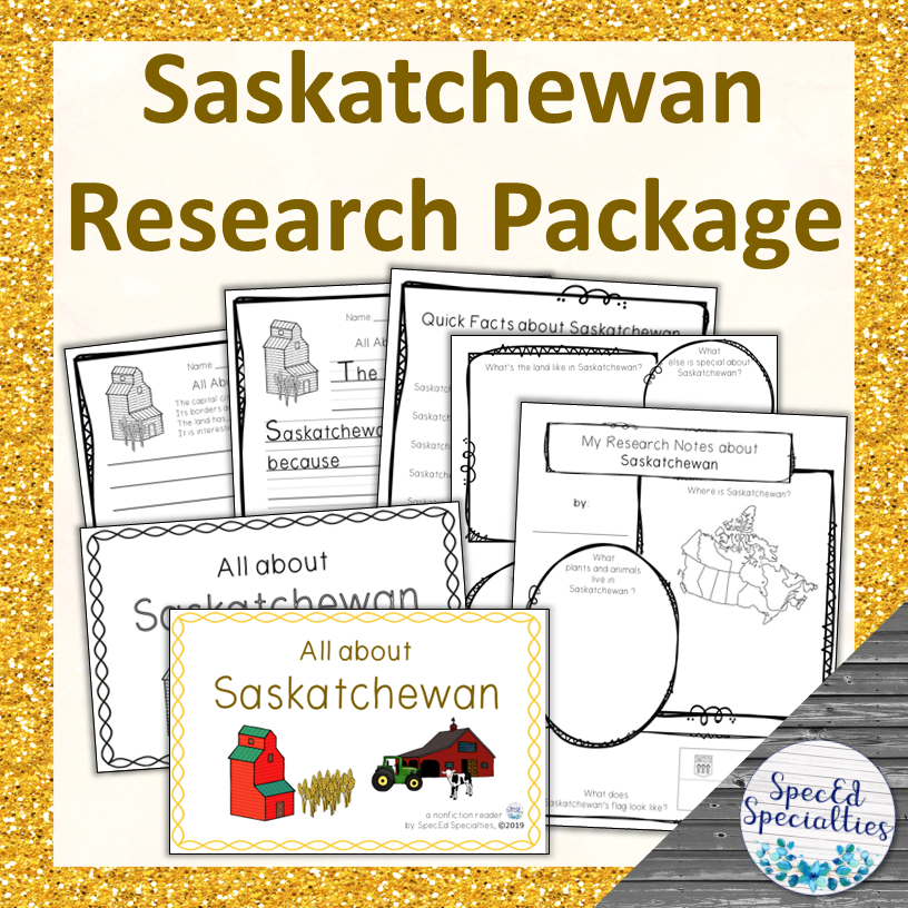 Saskatchewan Province of Canada Differentiated Research Package | Made ...