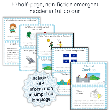 Quebec Province of Canada Differentiated Research Project | Made By ...