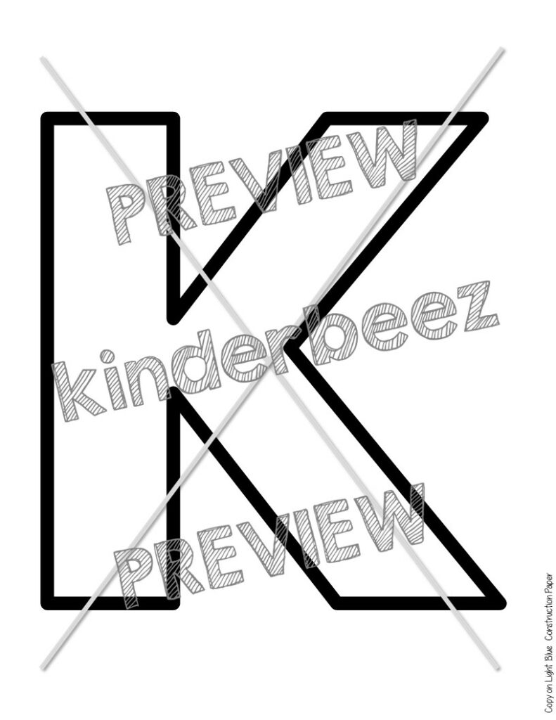 Letter K Craft, Kk is for Kite, Kite Craft | Made By Teachers