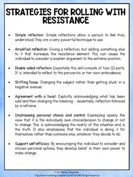 Motivational Interviewing I Working with Change I Counseling Strategies ...