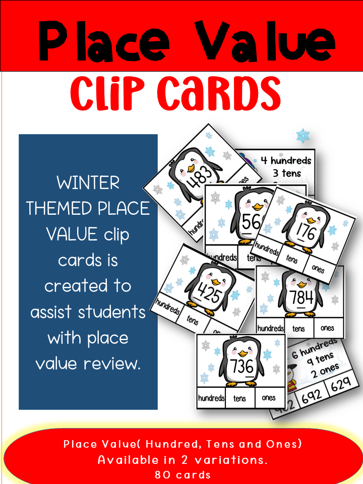 Christmas Clip Card Bundle | Made By Teachers