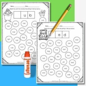 CVC Words Packets | Made By Teachers