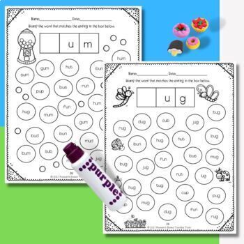 CVC Words Packets | Made By Teachers