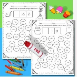 CVC Words Packets | Made By Teachers