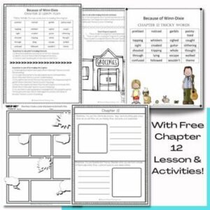 Because of Winn-Dixie Reading Comprehension Chapter Quizzes! | Made By ...