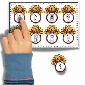 Matching Colors, Shapes & Counting Turkey Thanksgiving Theme | Made By ...