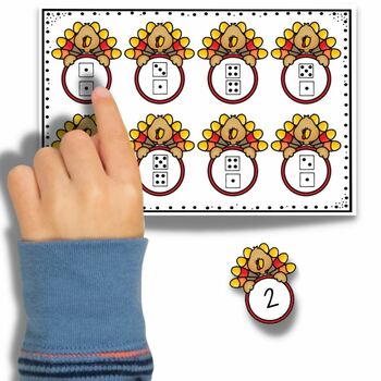 Matching Colors, Shapes & Counting Turkey Thanksgiving Theme | Made By ...