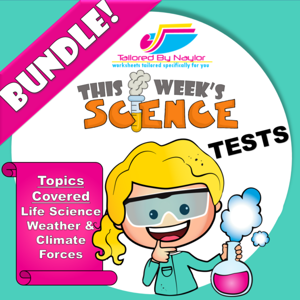 THIS WEEK'S SCIENCE TESTS | NGSS SCIENCE TEST BUNDLE - Made By Teachers
